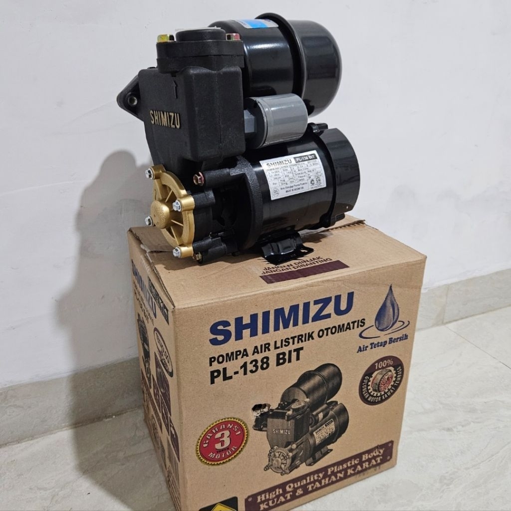 Jual Mesin Pompa Air Listrik Otomatis SHIMIZU PL-138 BIT Putra Inti ...