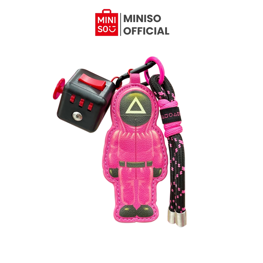 Jual MINISO x SQUID GAME Collection Stress Toy Pendant Gantungan Tas ...