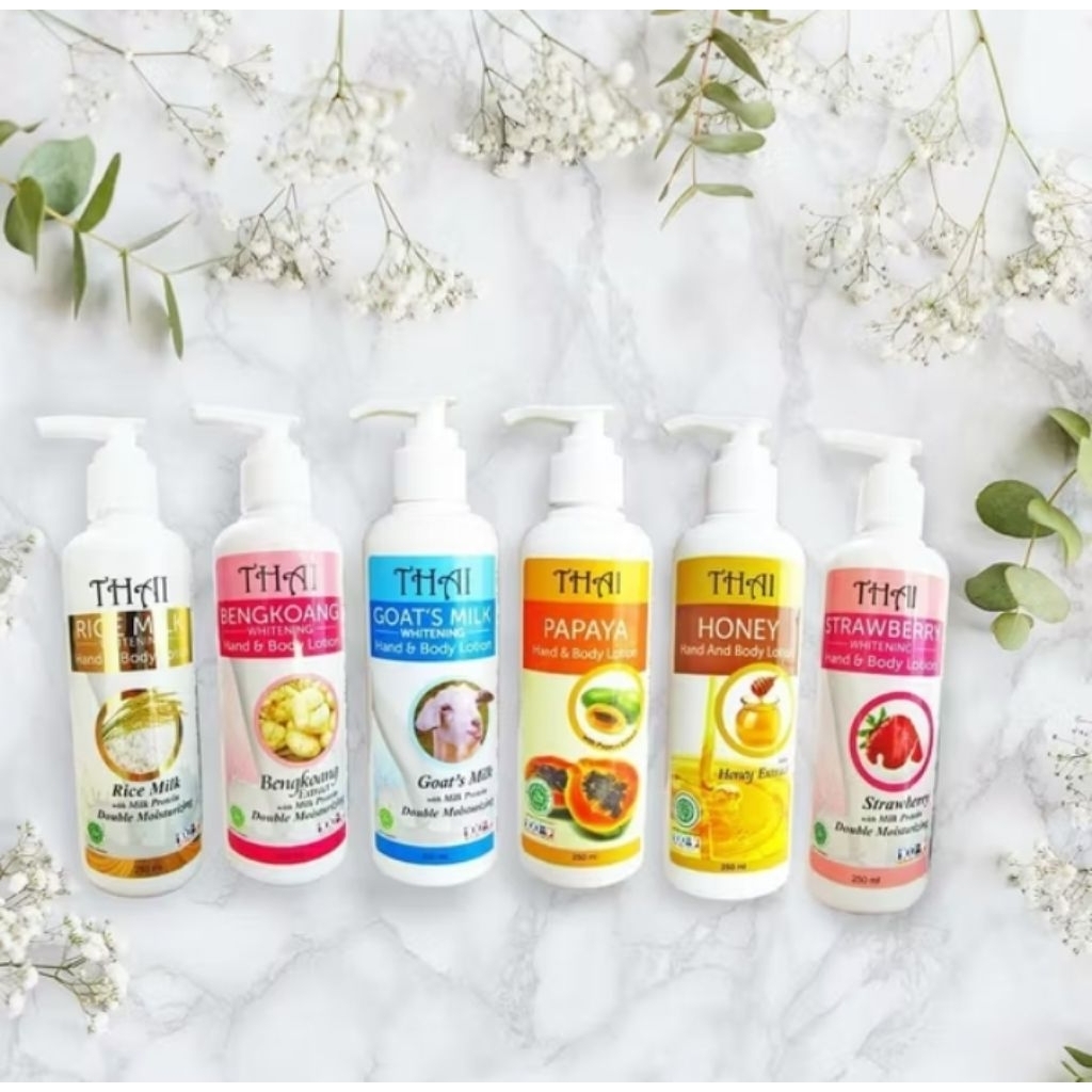 Jual Thai Goats Milk Hand Body Lotion 250ml THAI Goats Milk Body Lotion ...
