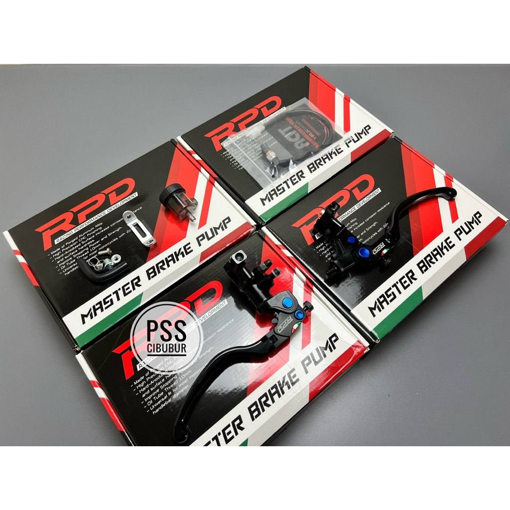 Jual MASTER REM RPD KANAN 17MM HANDLE KIRI KOPLING REM SET SWITCH REM ...