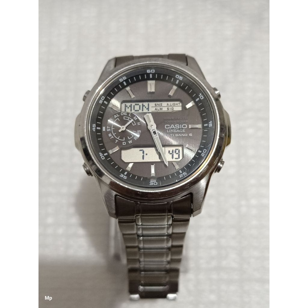 Jual Jam Tangan Casio Lineage WAVE CEPTOR Waveceptor LCW M300 M 300 M ...