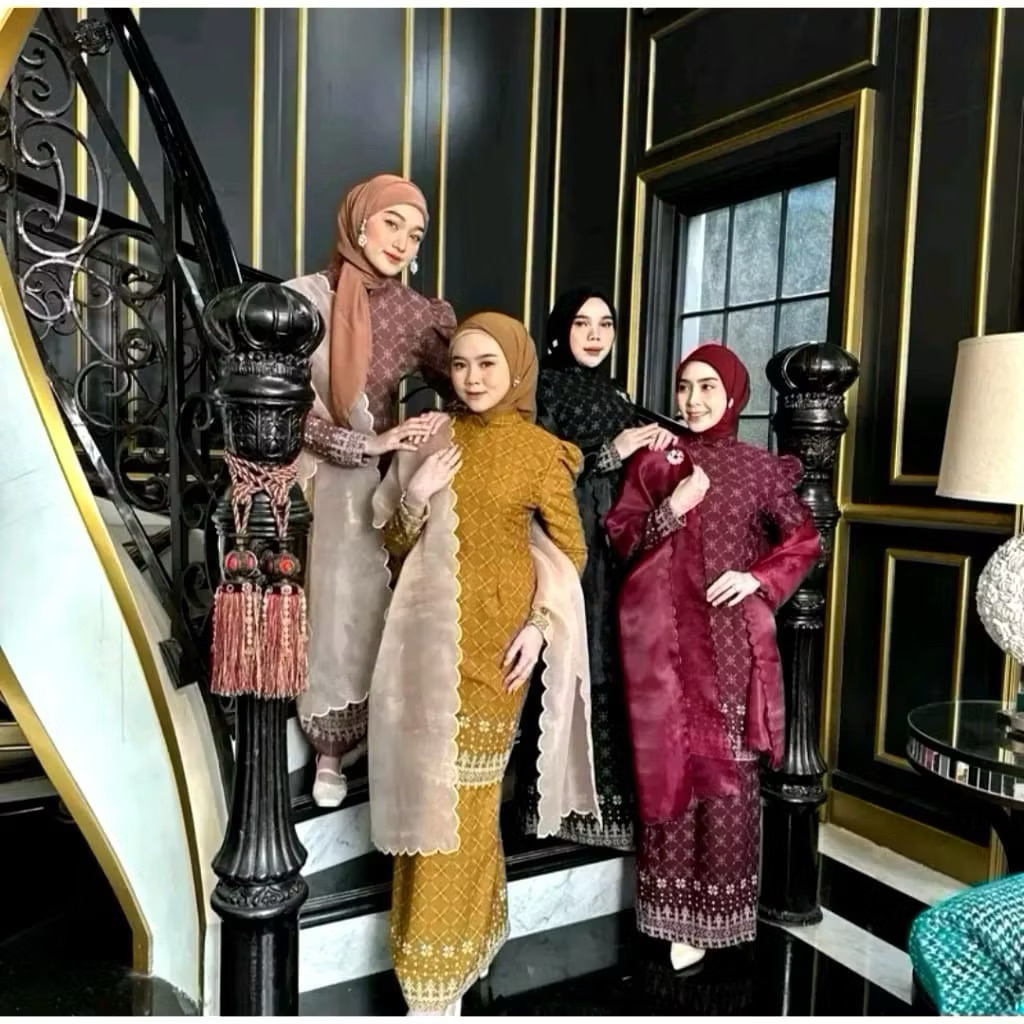 Jual Syal Organza Veil Selendang Bahan Organza untuk Pesta Kondangan ...