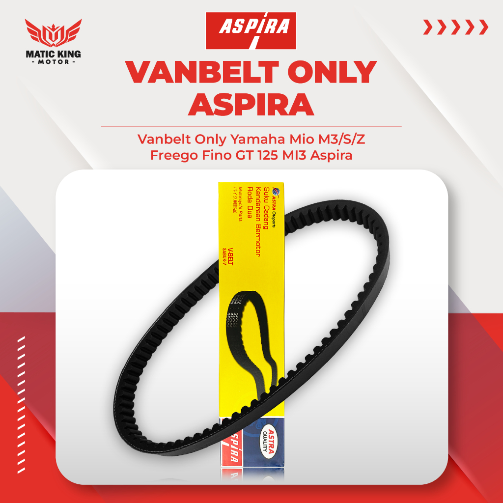 Jual Aspira Vanbelt V belt Fanbelt Mio M3 S Z Soul GT Fino Xride FreeGo Gear 125 2PH 2SX Astra ...