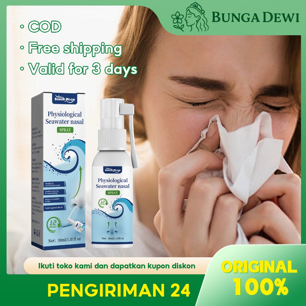 Jual South Moon Semprotan Hidung Air Laut Fisiologis 30ml Nasal Spray ...