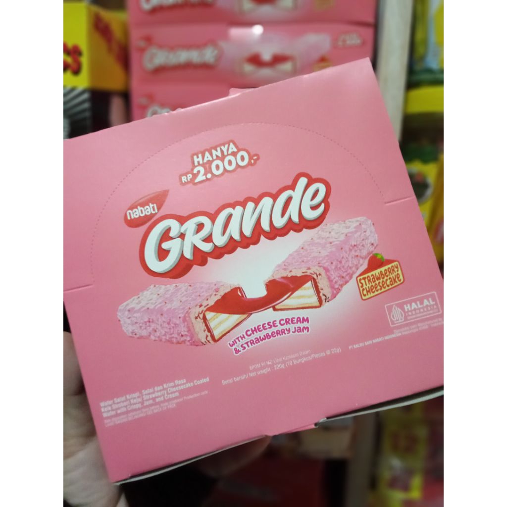 Jual Nabati grande pink/Grande pink strawberry/nabati grande strawberry ...