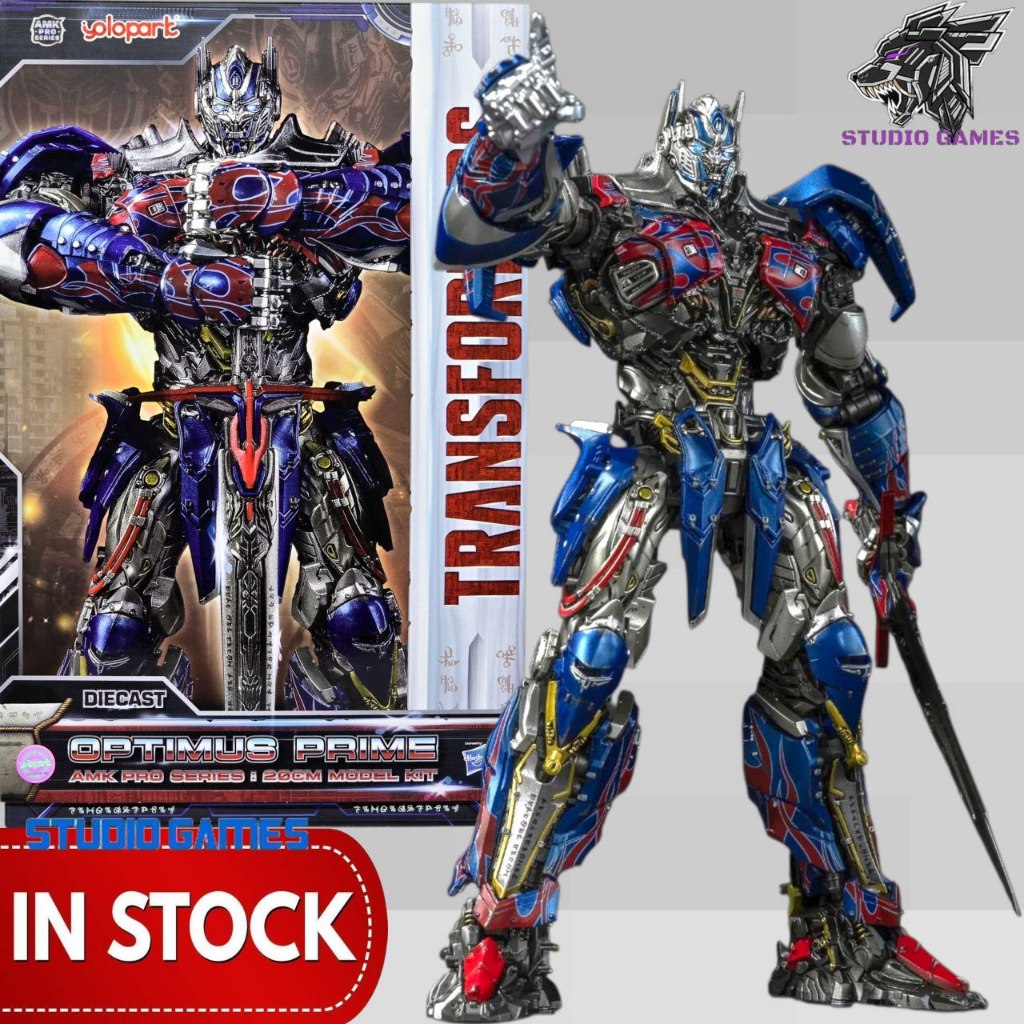 Jual YOLOPARK Transformers The Last Knight AMK PRO Series 20cm Optimus Prime TLK Model Kit ...