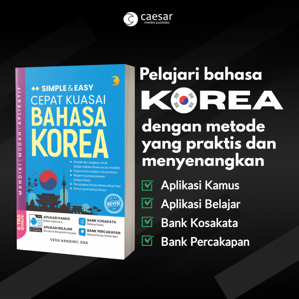 Jual Buku Simple & Easy Cepat Kuasai Bahasa Korea - Pecinta Korea Wajib ...