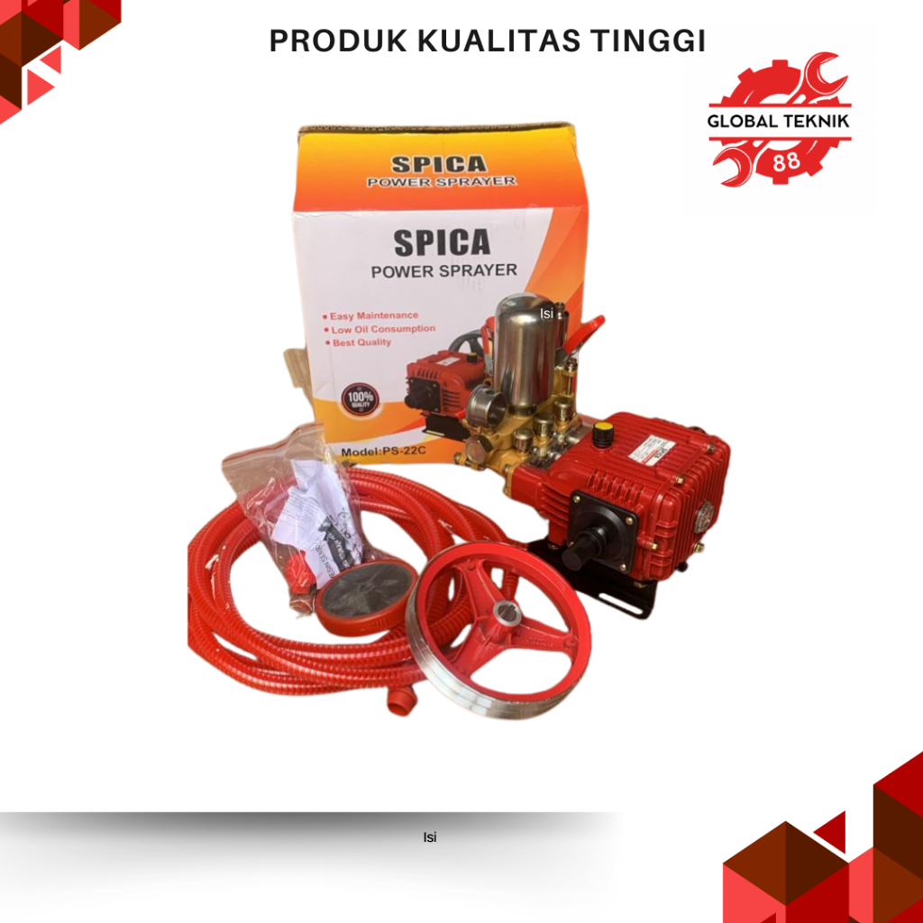 Jual Pompa Steam Cuci Mobil Motor Jet Cleaner Spica PS-22A | Shopee ...
