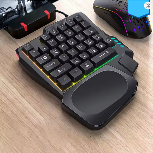 Jual Mini Keyboard Gaming RGB Mechanical 35Key-K58 Numerik numeric ...