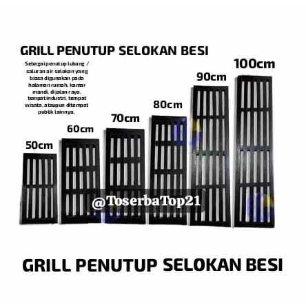 Jual Grill Tutup Selokan Besi / Penutup Selokan Saluran Air | Shopee ...
