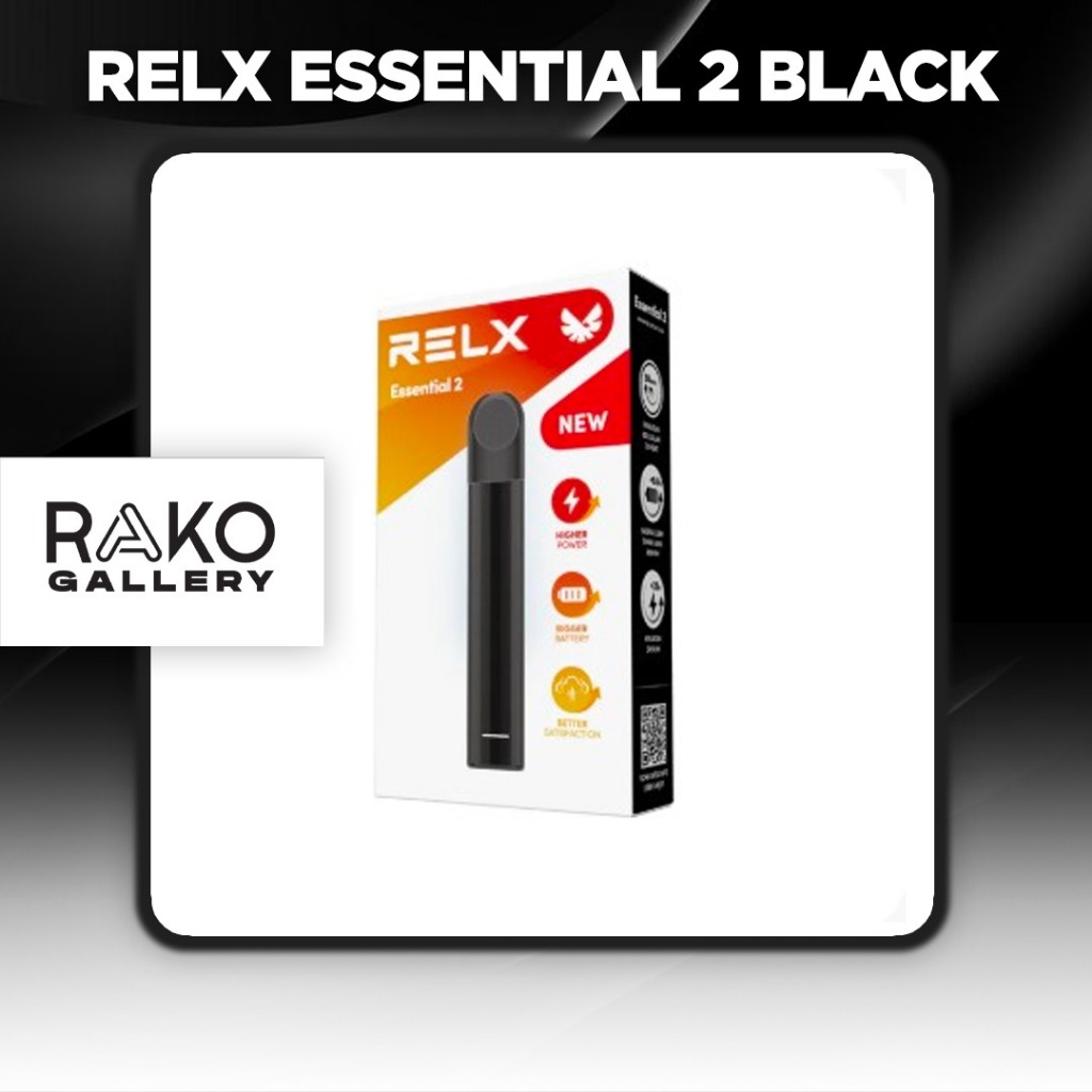 Jual RELX Essential 2 Device - Black | Shopee Indonesia