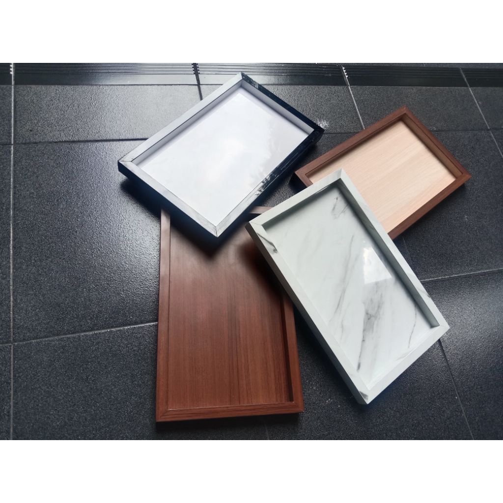 Jual nampan motif granit alas box serbaguna lapisan hpl taco | Shopee Indonesia