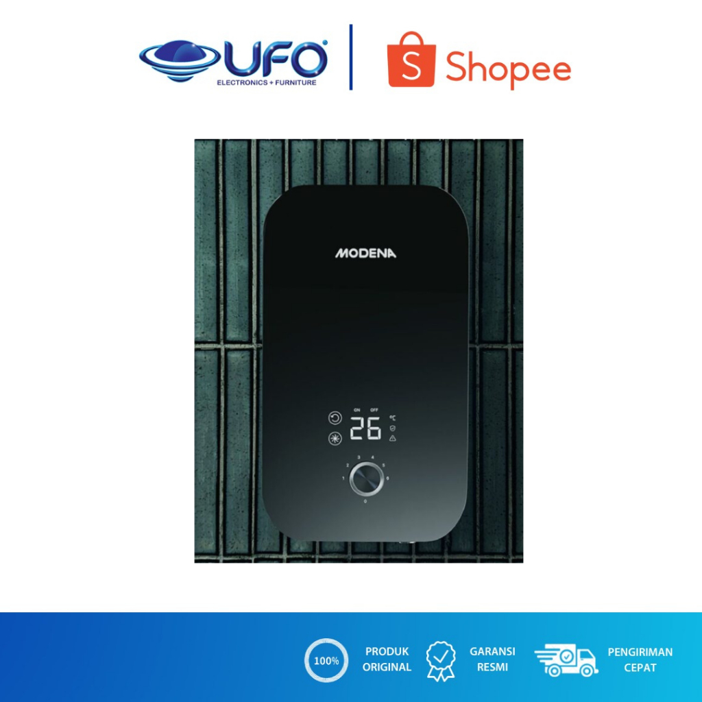 Jual MODENA WATER HEATER GAS 6 LITER GI0610PDBG | Shopee Indonesia