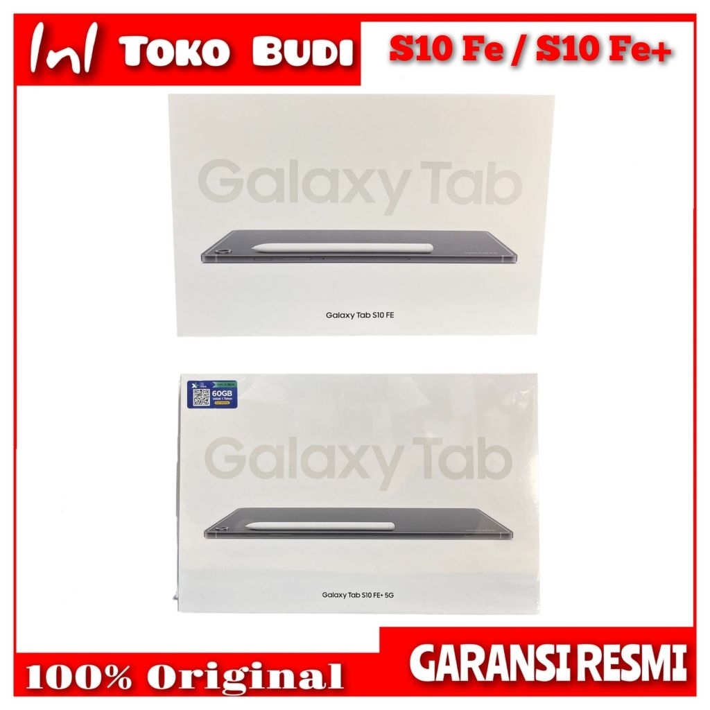Jual Samsung Galaxy Tab ( S10 Fe Plus 12/256 / S10 Fe 8/128 ) Garansi Resmi Sein | Shopee Indonesia
