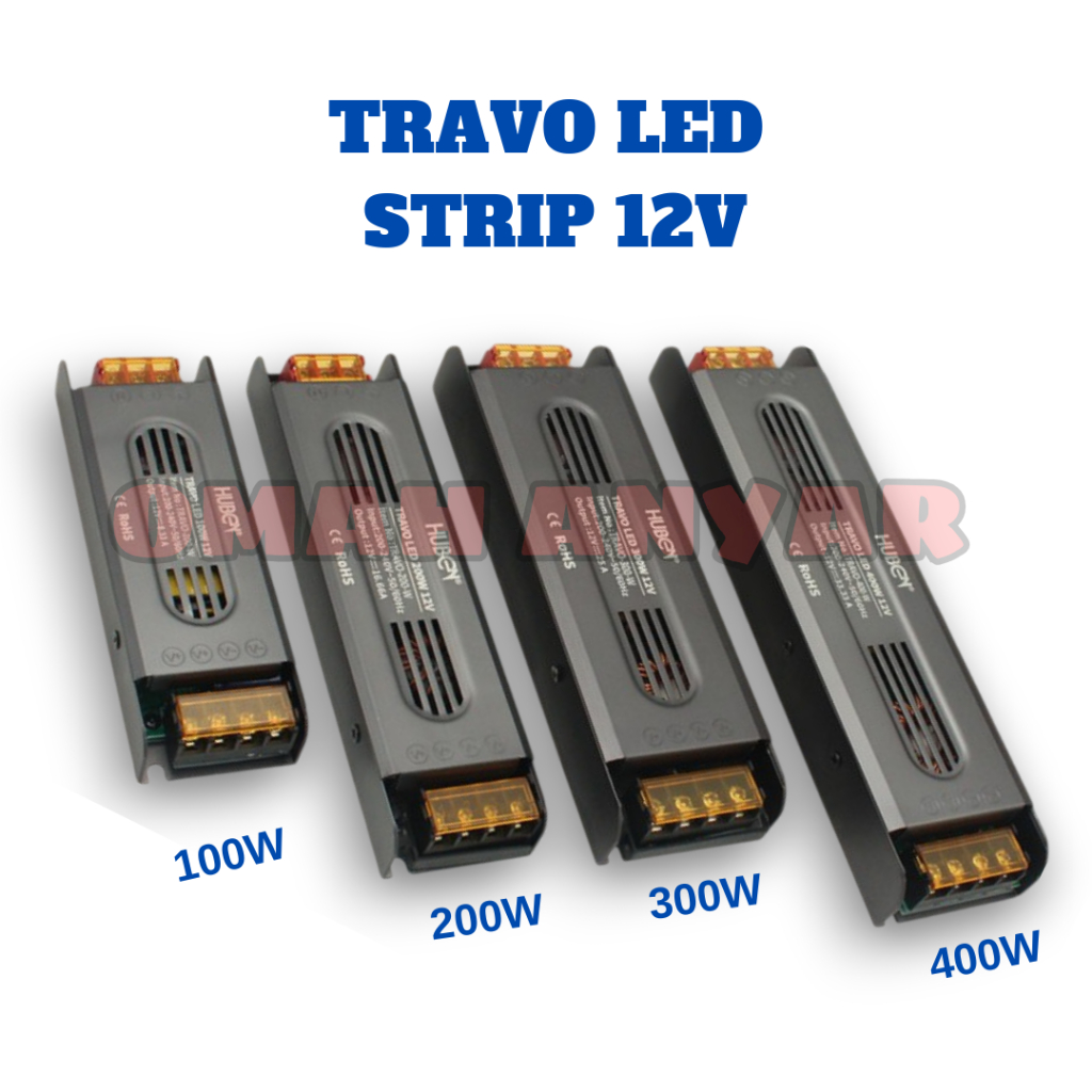 Jual TRAVO LED STRIP 12V – Power Supply LED 12 Volt | Shopee Indonesia
