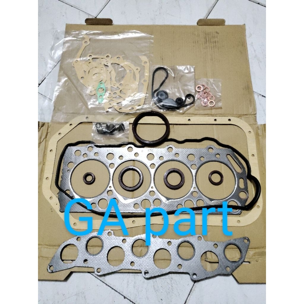 Jual paking gasket full set L300 diesel kuda diesel 2.3 2.5 L038 L039 4D55 4D56 ASBES | Shopee ...