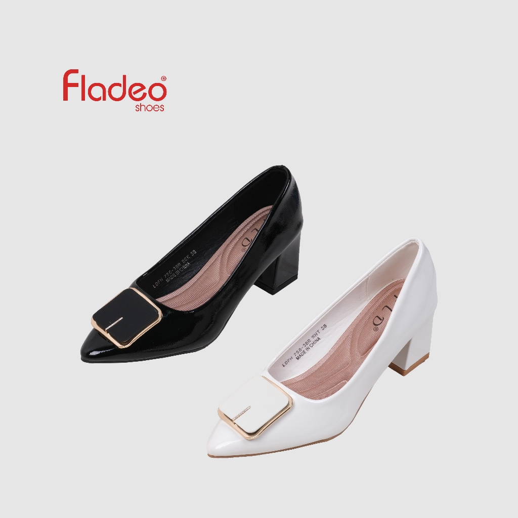 Jual Fladeo C24/LDFH758-3BR/Sepatu Ballerina Hak Wanita [ Ballerina ...