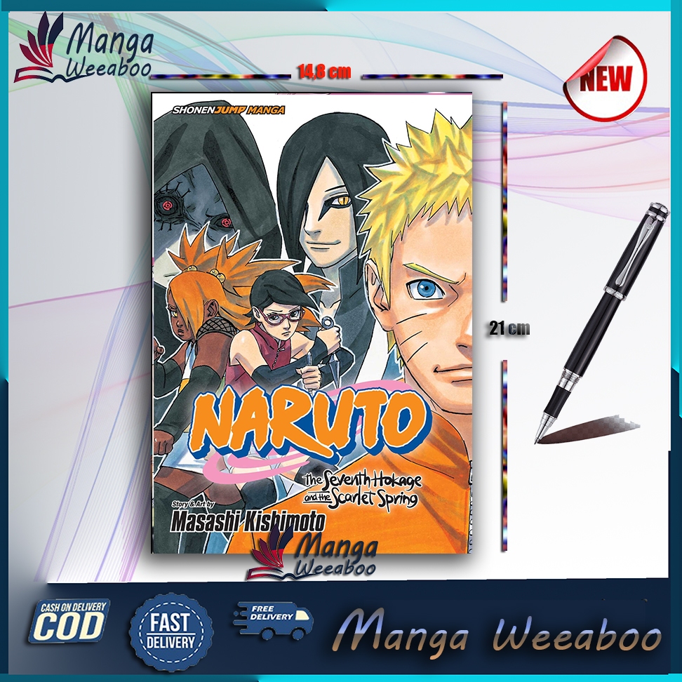 Jual Naruto: The Seventh Hokage and the Scarlet Spring - Masashi ...