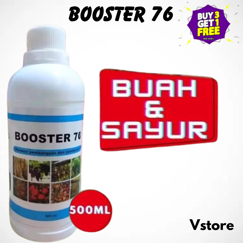 Jual Pupuk BOOSTER 76 Beli 3 gratis 1 ( 500ml ) Perangsang Penyubur ...