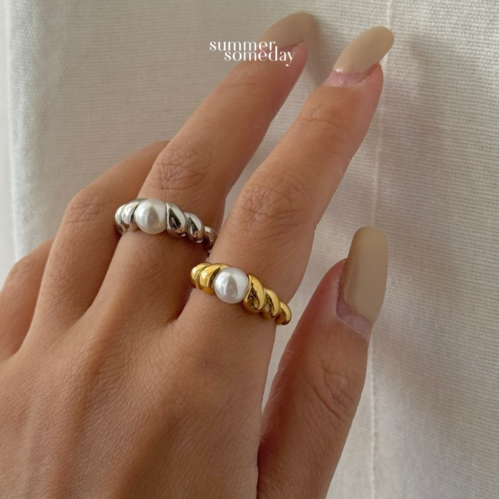 Jual ANJA ring - Stainless Steel | Shopee Indonesia