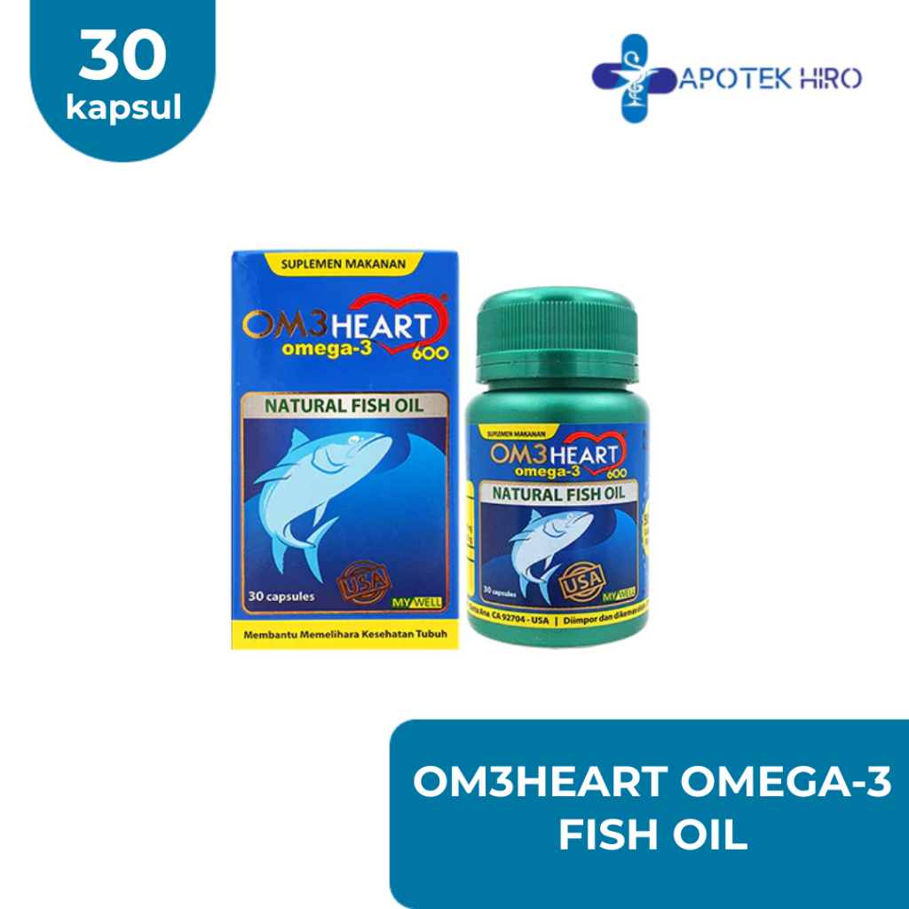 Jual Omeheart Omega 3 30 Kapsul Suplemen Kesehatan | Shopee Indonesia