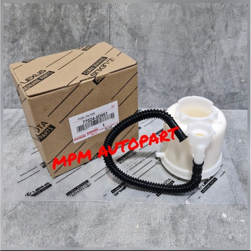 Jual filter bensin fuel filter new vios yaris limo 77024-0D061 | Shopee ...