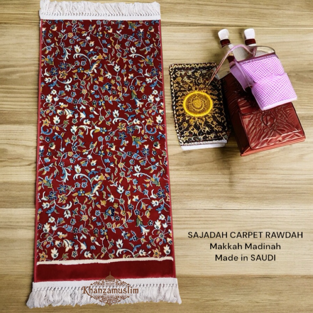 Jual SAJADAH MADA CARPET RAWDAH MAKKAH MADINAH/SAJADAH MADE IN SAUDI ...