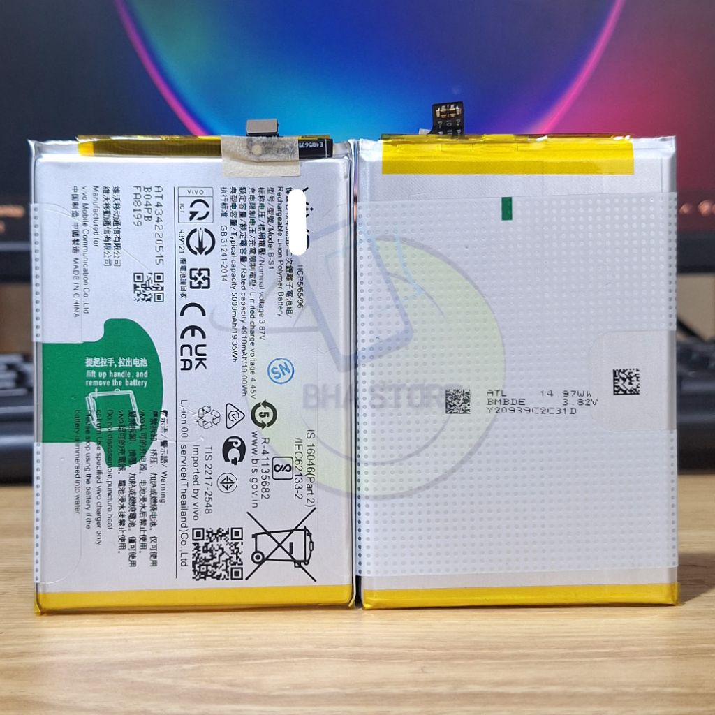 Jual Baterai Battery B-S1 For Vivo Y21 2021 / Y21s / Y21a / Y33s ...