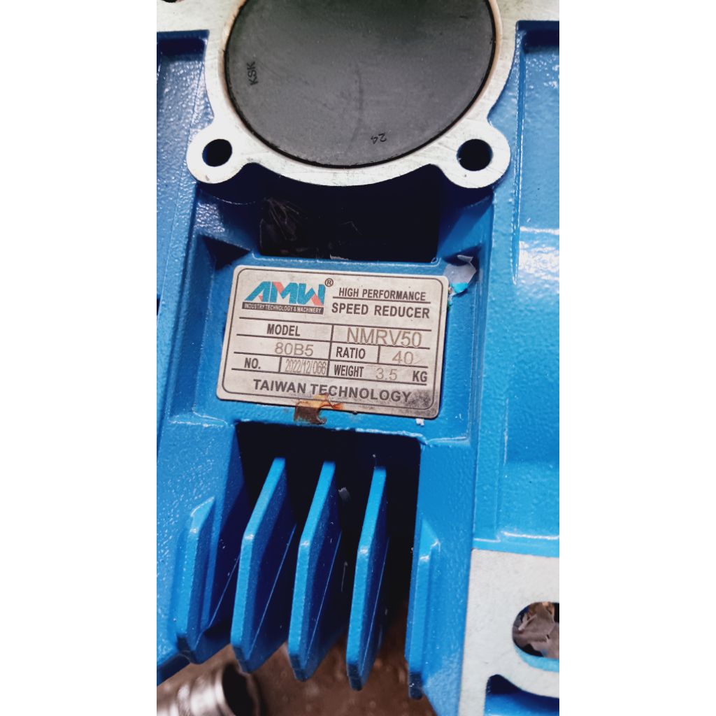 Jual GearBox NMRV 050 Untuk Motor 1Hp 380v Ratio 25 3phase | Shopee ...