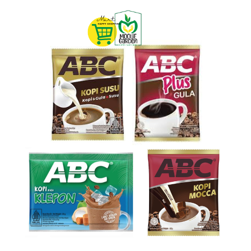 Jual Kopi abc plus gula/kopi abc klepon/kopi abc susu 1 renceng isi 10 pcs | Shopee Indonesia