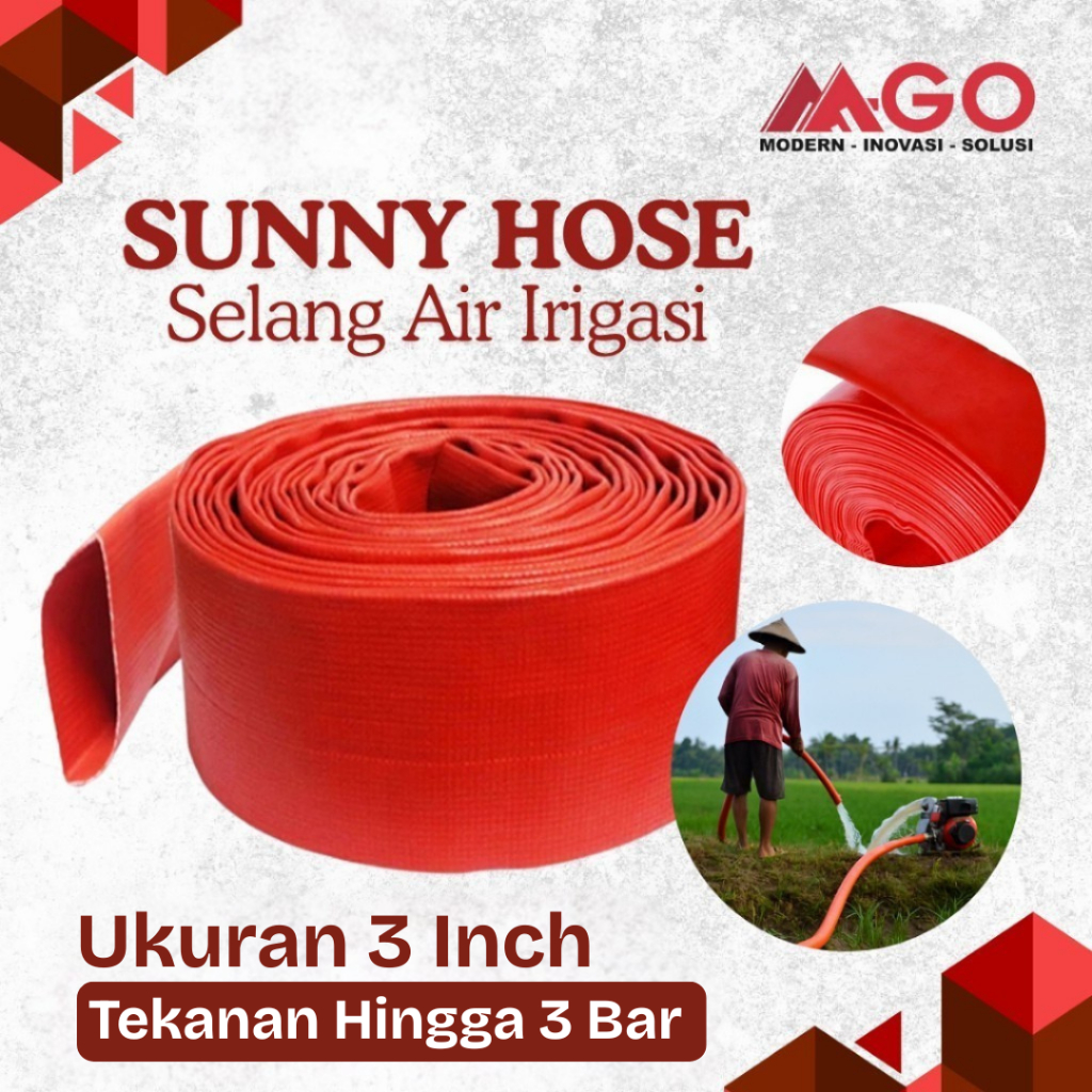 Jual Maestro Selang Air Irigasi 3 Inch – Sunny Hose Water Pump Karpet ...