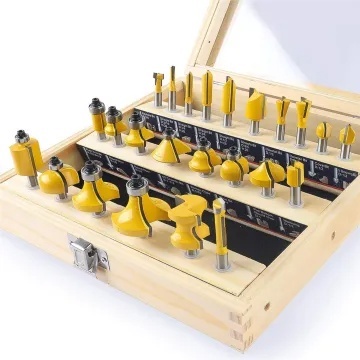 Jual 24 Pcs Mata Router Mata Profil Mata Trimmer Set Router Bit Set ...