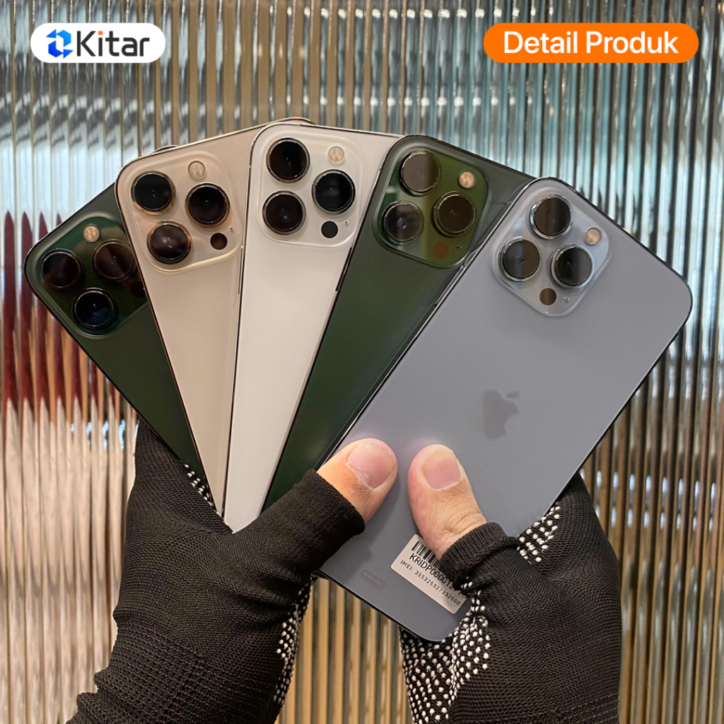 Jual iPhone 13 Pro Max ex iBox Beacukai IMEI Permanen Garansi 12 Bln 100% Original Second iPhone ...