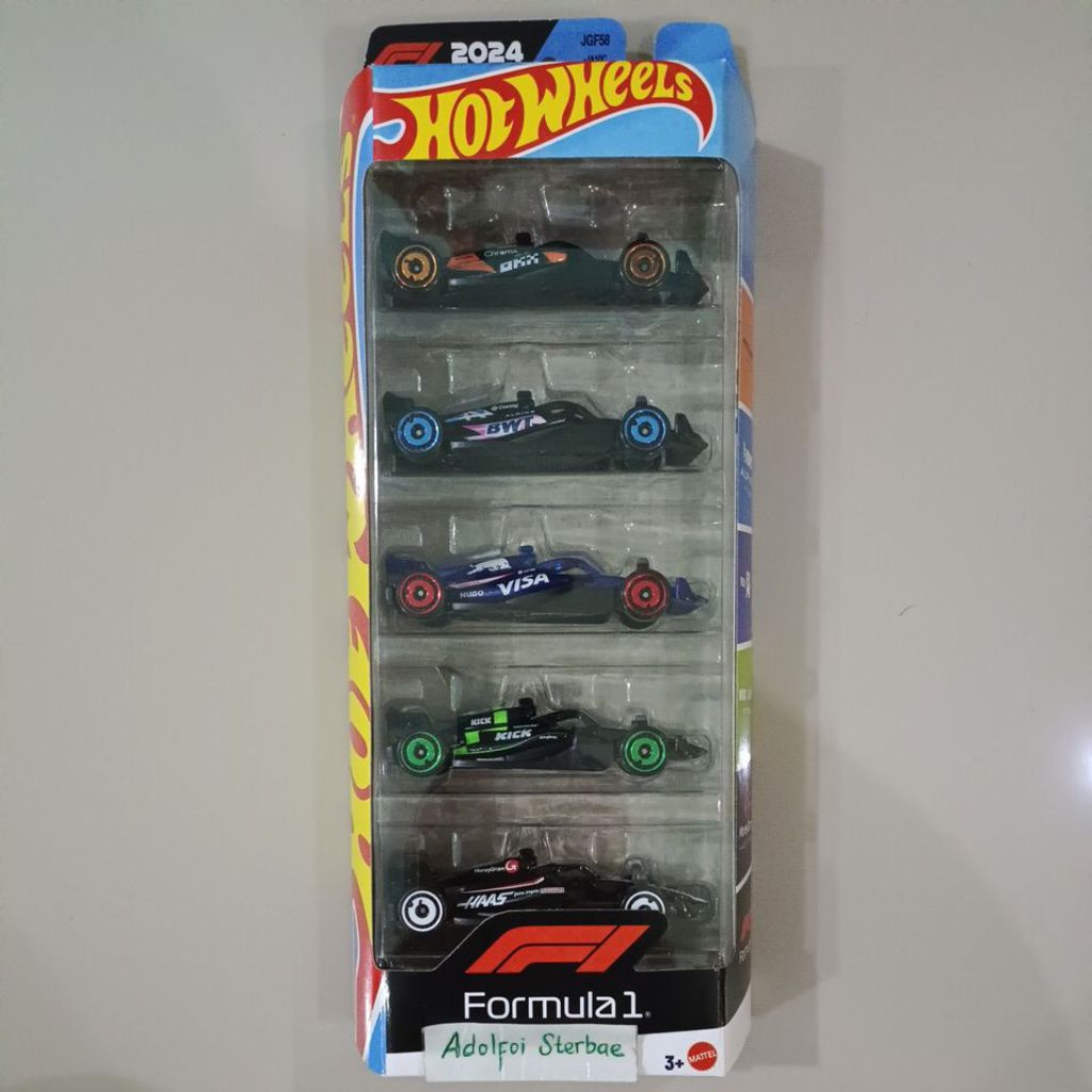Jual hotwheels hot wheels gift pack isi 5 formula 1 f1 mclaren formula ...