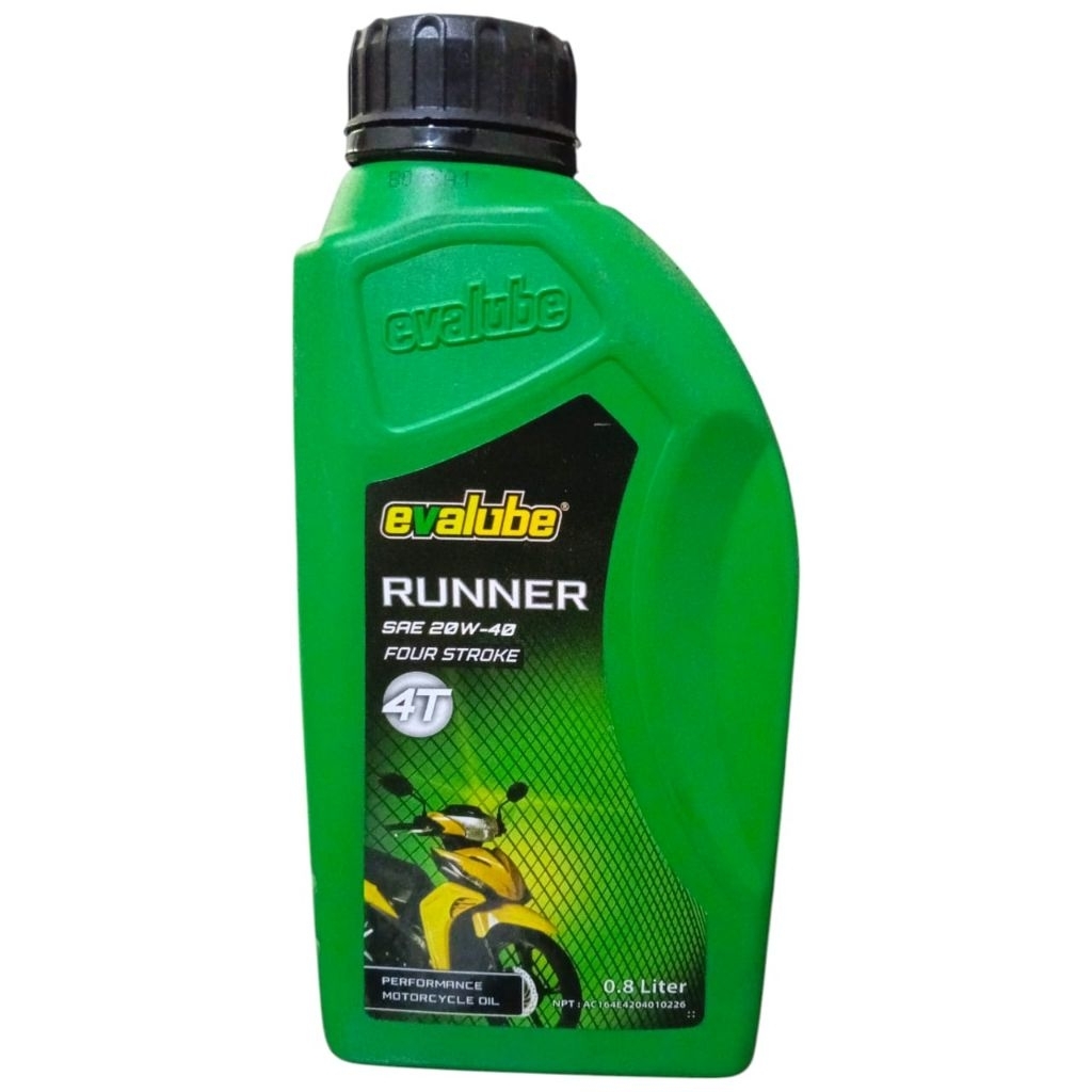Jual Oli Mesin Evalube Runner 4T 0.8L Oli mesin Evalube Sae 20w-40 800 ...
