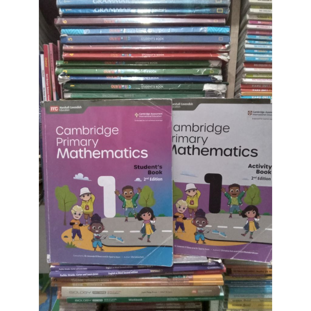 Jual Cambridge Primary Mathematics 1 Student's Book & Activity Book ...