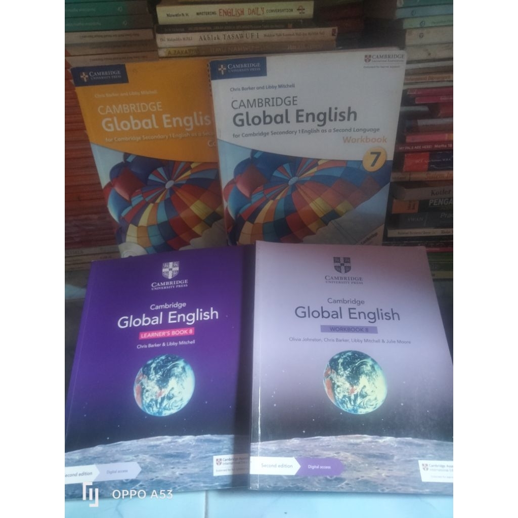 Jual Cambridge Global English SMP KELAS 7,8 Coursebook/Workbook ...