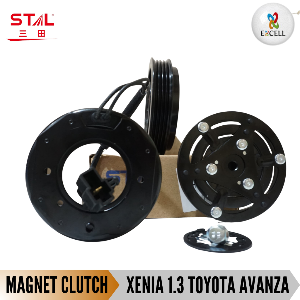 Jual Magnet Clutch Pulley Pully Compressor Daihatsu Xenia 1.3 Toyota ...