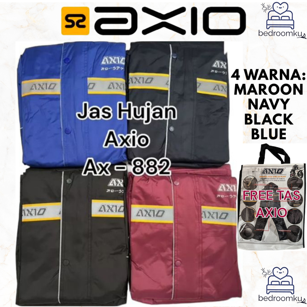 Jual Axio Jas Hujan Ax-882 Raincoat Mantel Axio Dewasa Original Pria ...