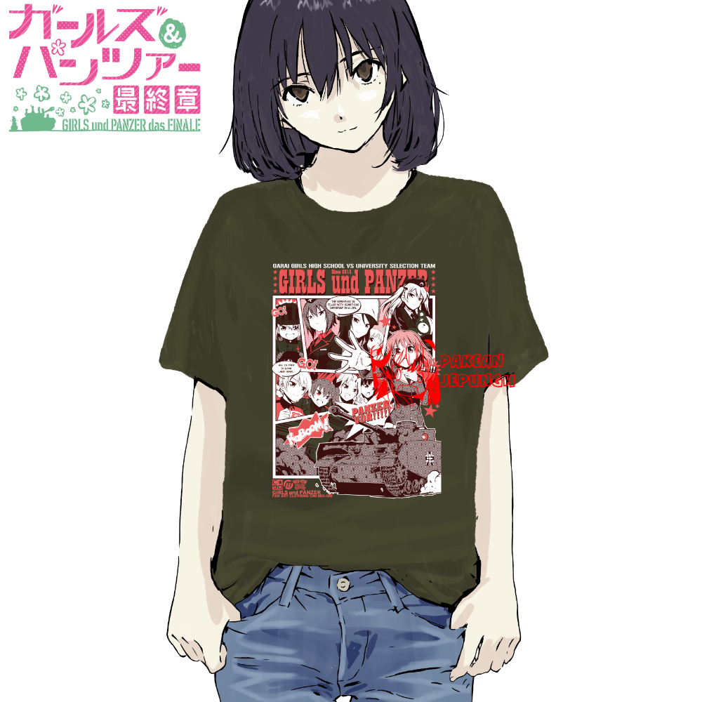 Jual Kaos GIRLS und PANZER FAN ART CLOTHING C90 MIX-ISM [GIRLS und ...
