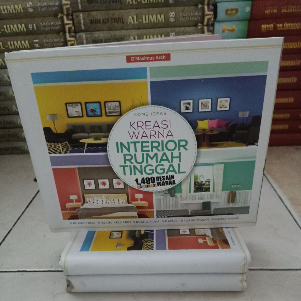 Jual BUKU BACAAN INSPIRASI SENI ARSITEK DESAIN RUMAH KREASI WARNA INTERIOR RUMAH TINGGAL 1400 ...