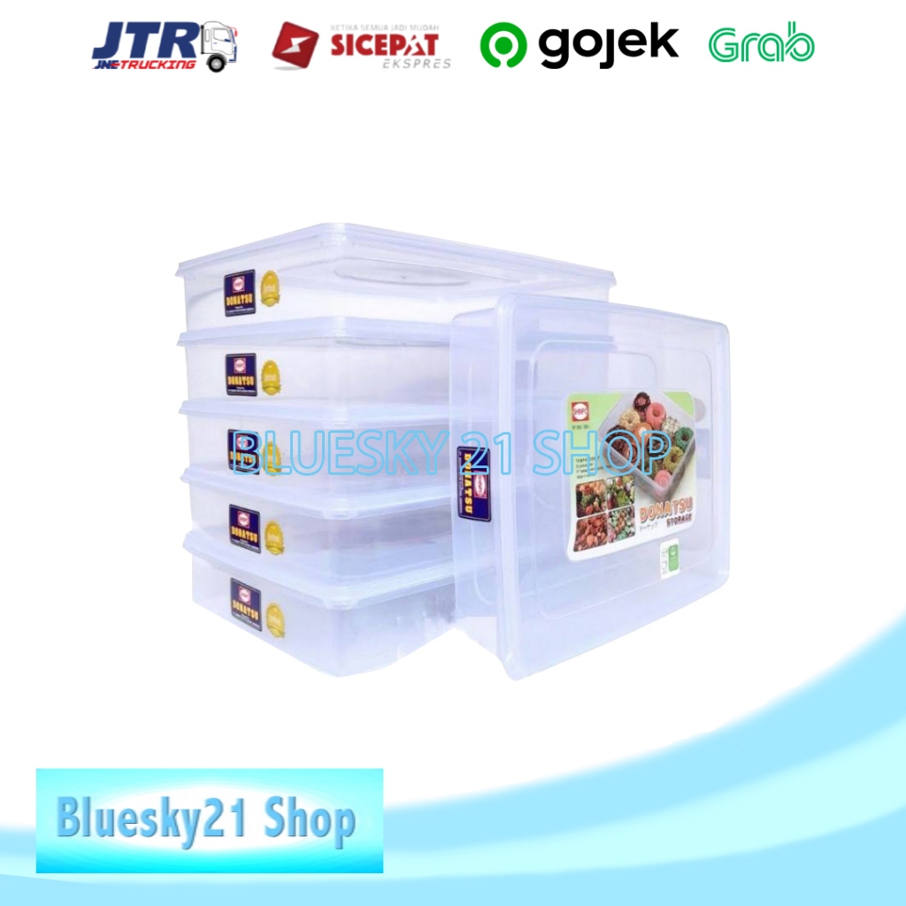 Jual Paket Shinpo Tempat Donat plastik Kotak Donat Donatsu SIP 306 ...
