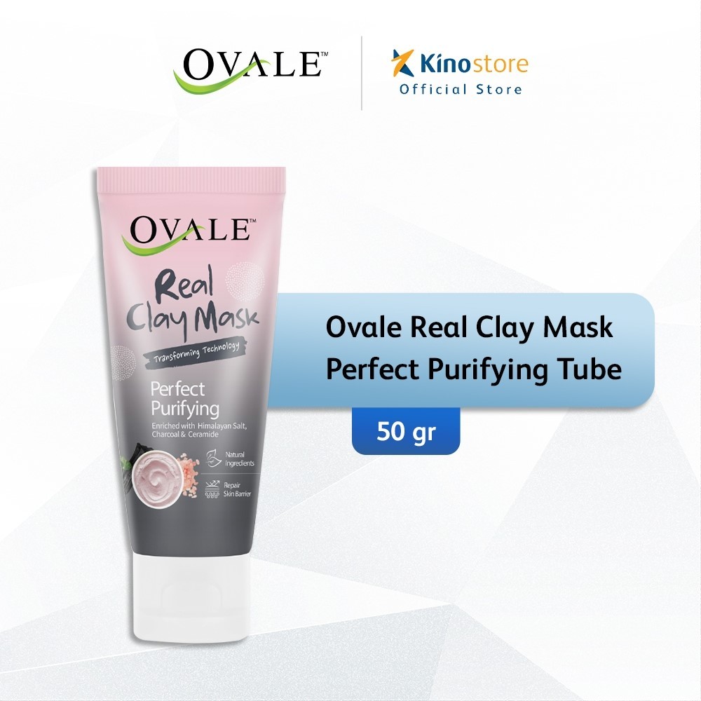 Jual Ovale Clay Mask Perfect Purifying Tube 50 gr | Masker Wajah ...