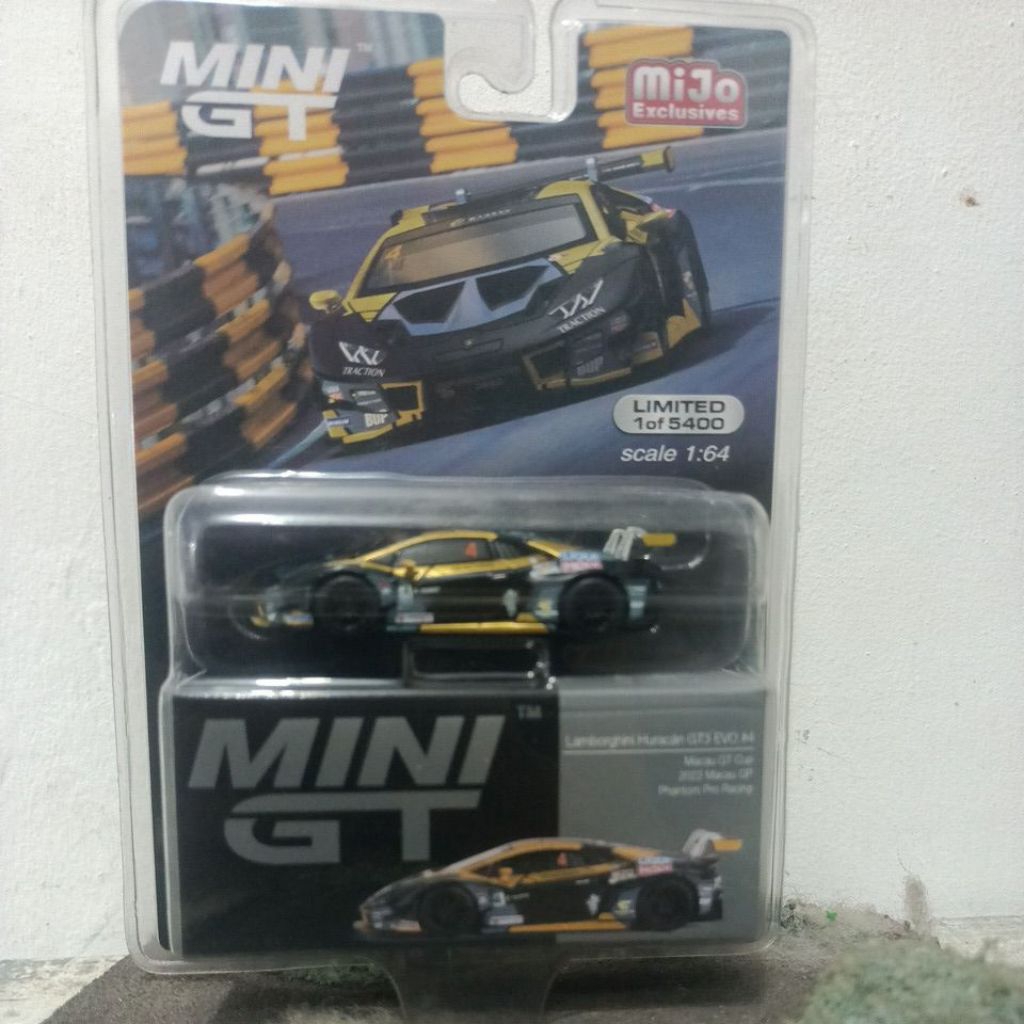 Jual Mini GT//645 Lamborghini Huracán GT3 EVO #4 Macau Phantom Pro ...