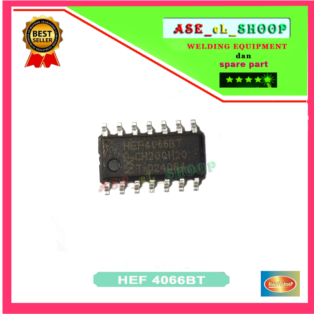 Jual HEF4066BT ic analog type smd | Shopee Indonesia