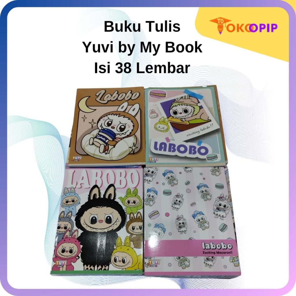 Jual Buku Tulis Nobel by Vision Yuvi by My Book Isi 38 Lembar (Pack ...
