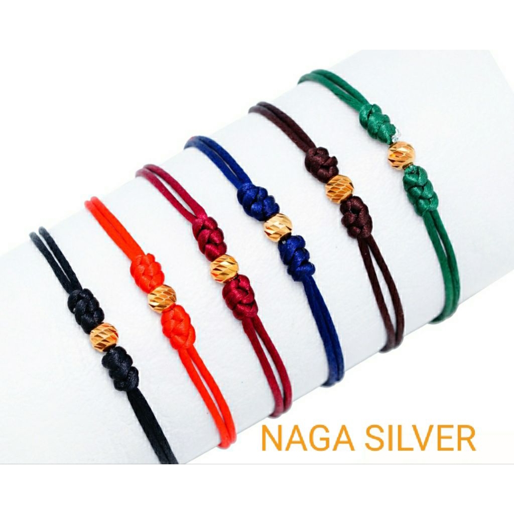 Jual beli 2 gratis 1+ gratis emas murni 24 K gelang tali serut model ...