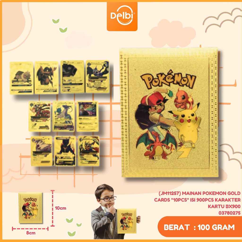 Jual 10pcs Kartu Pokemon Go Pikachu Charizard Emas Charizard Pikachu ...