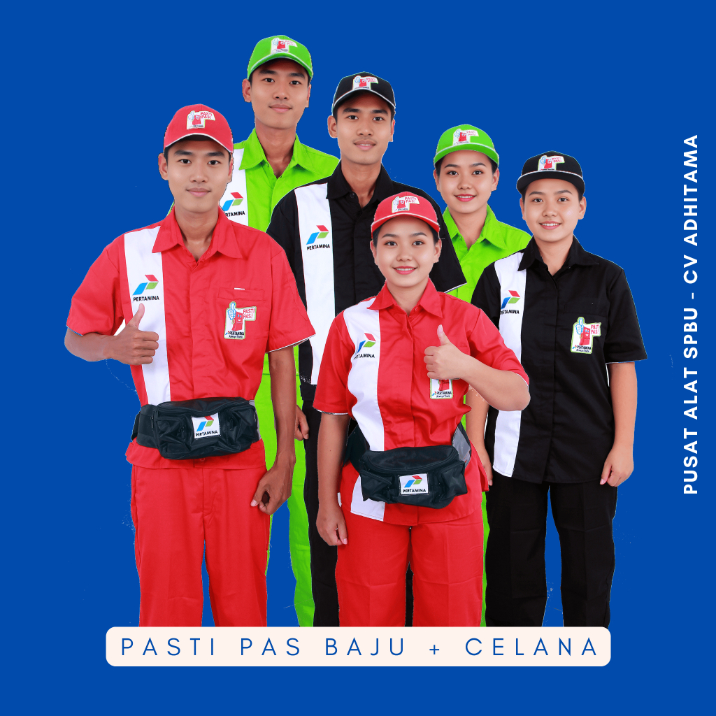 Jual Seragam spbu operator admin ob pertamina pasti pas | Shopee Indonesia