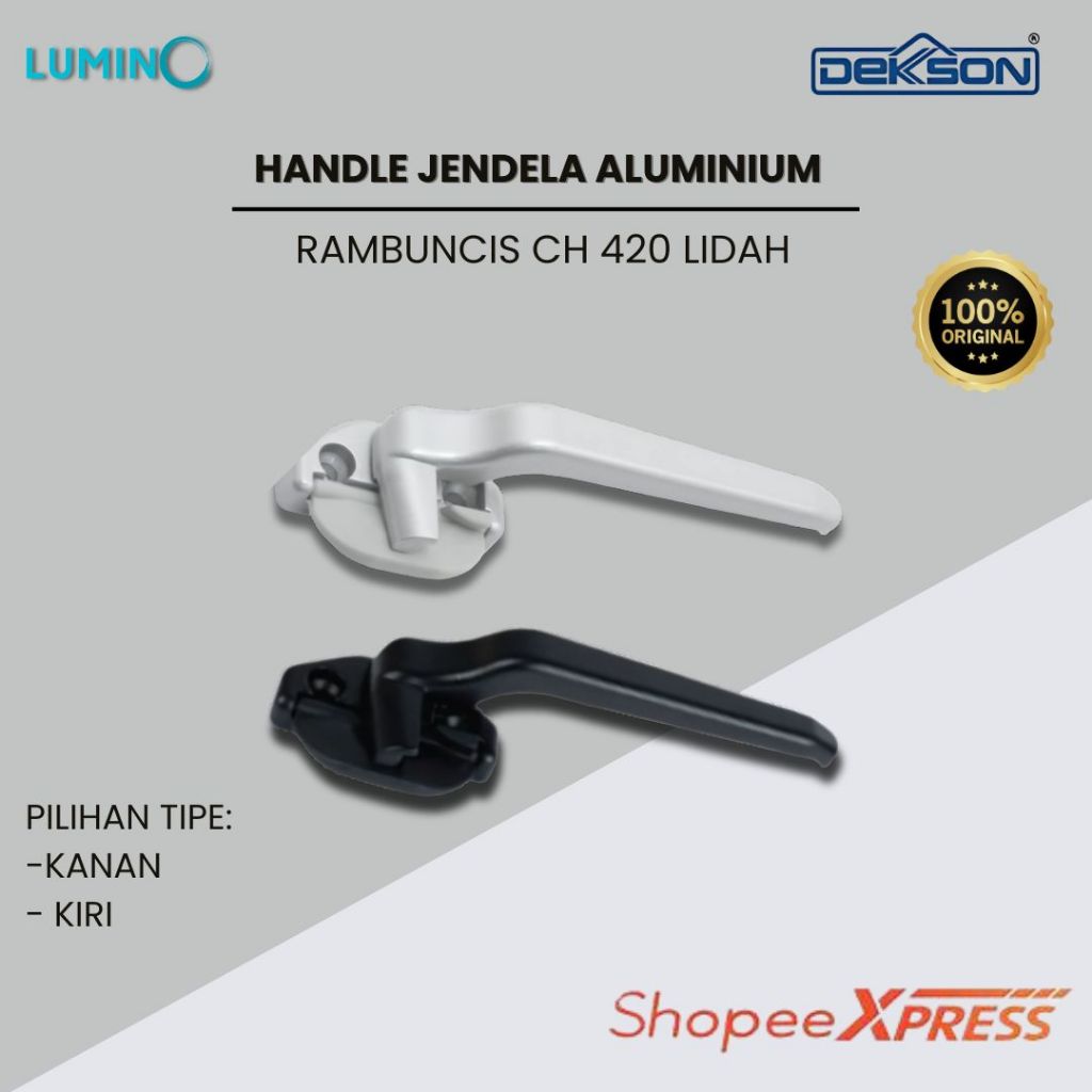 Jual Dekkson - Handle Jendela Aluminium Anti Karat CH 420 / Rambuncis ...